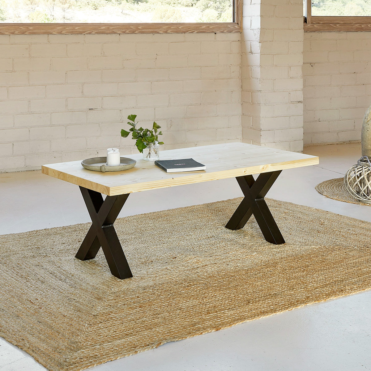Hiwi Straight edge table – Blenom